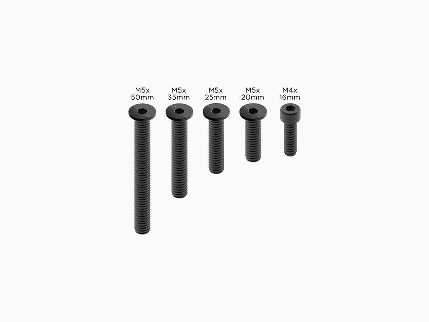 Quad Lock Replacement - PRO Screw Set Black – Bros Custom Parts