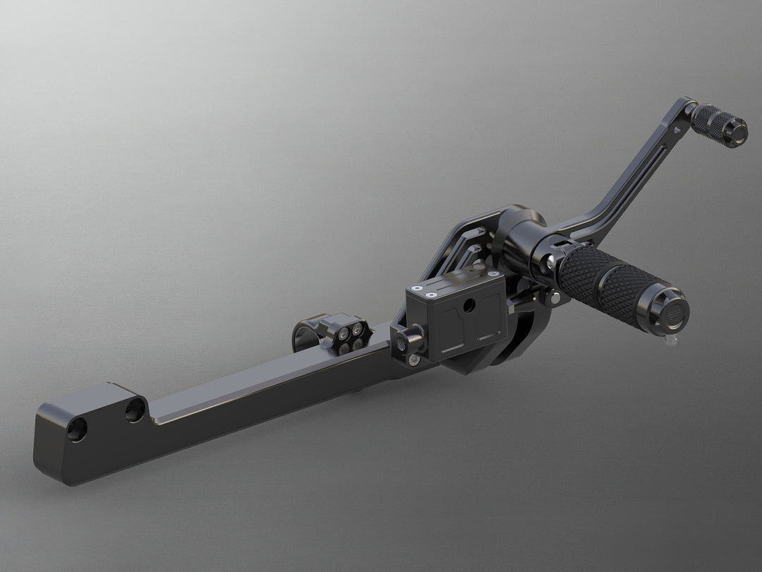 Triumph Bonneville Bobber-Forward foot control – Bros Custom Parts