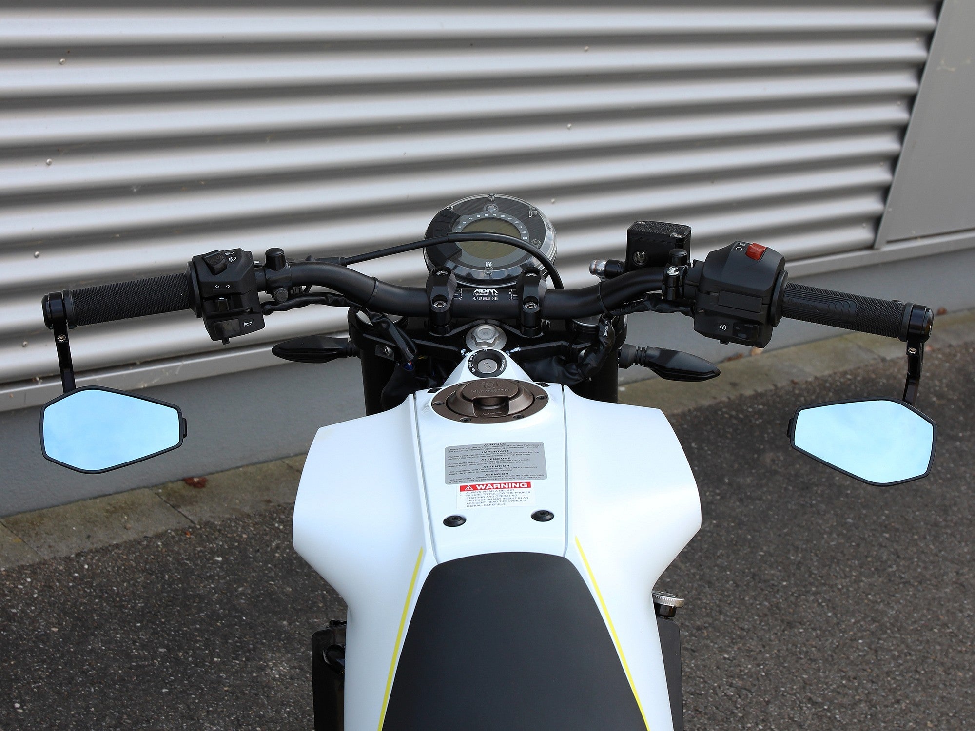 Wunderkind Custom Bar End Mirror Universal – Bros Custom Parts